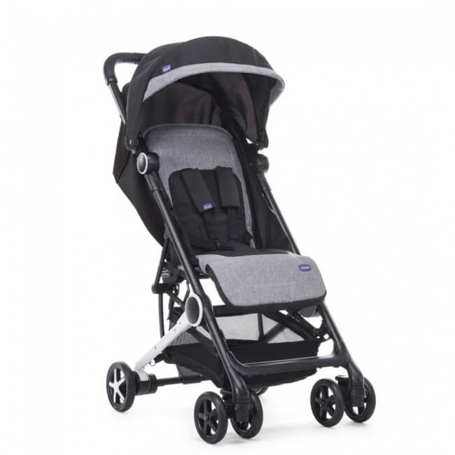Chicco Miinimo Stroller With Bumper Bar - Black Night - BabyMonitorsDirect