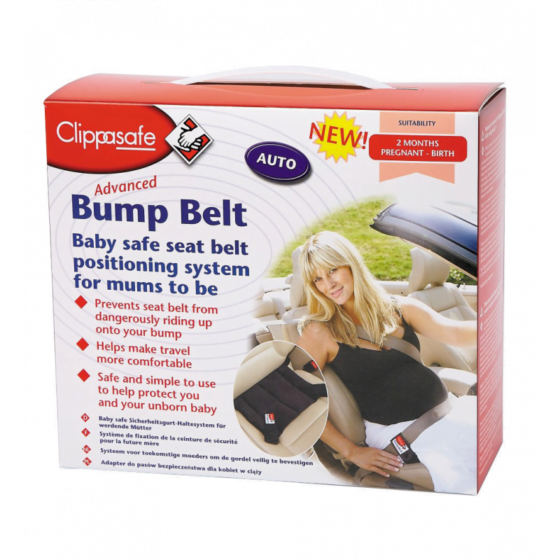 Clippasafe Bump Belt | Pregnancy Seatbelt | BabyMonitorsDirect