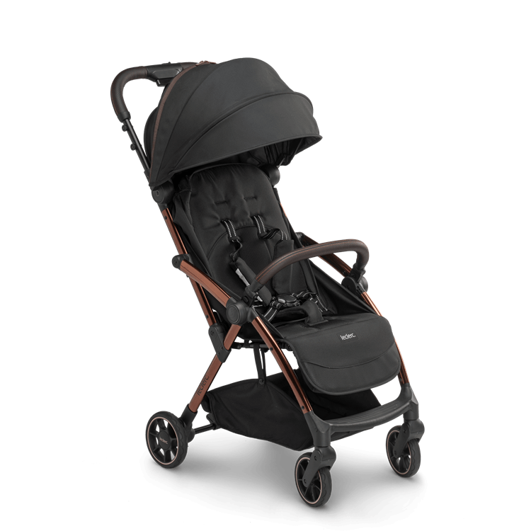 Leclerc Influencer Stroller – Black Brown | Push Chair | BabyMonitorsDirect