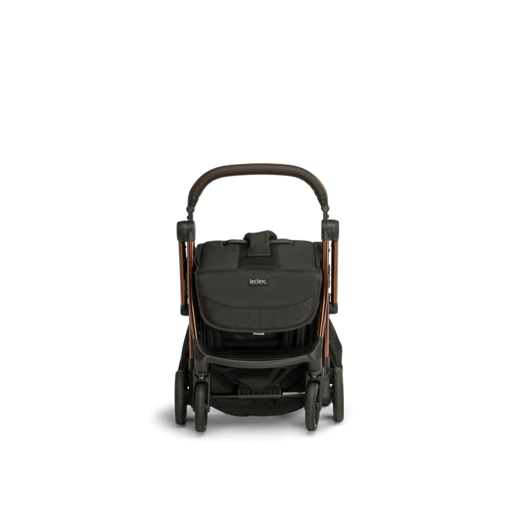 Leclerc Influencer Stroller – Black Brown | Push Chair | BabyMonitorsDirect