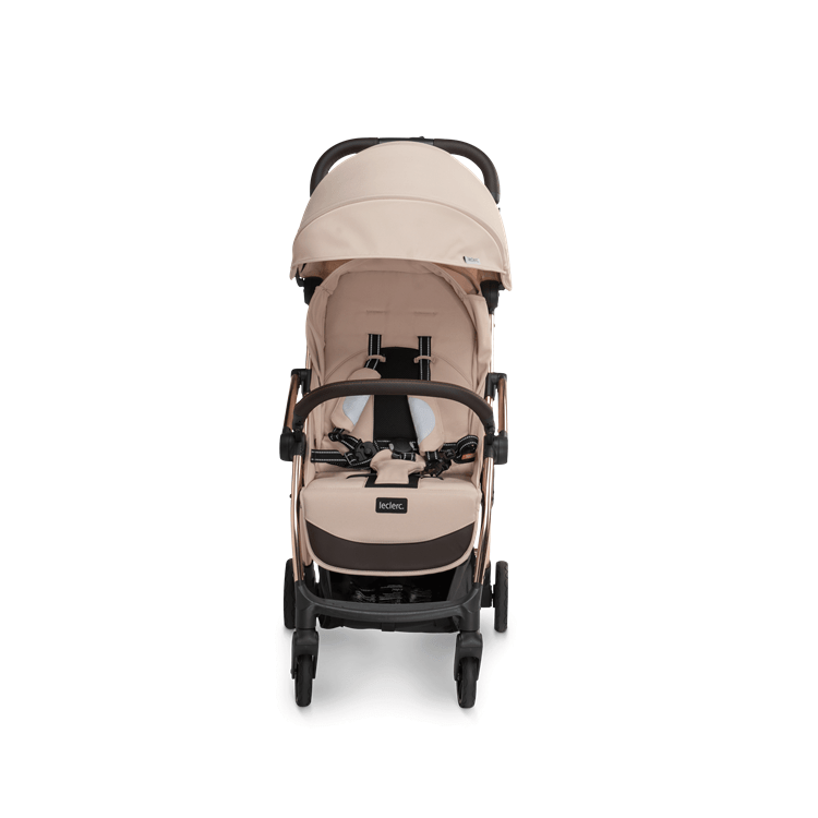Leclerc Influencer Stroller | Beige | Pushchair | BabyMonitorsDirect