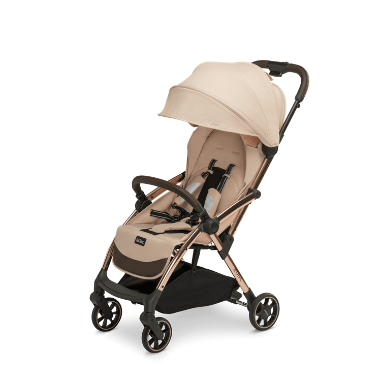 Leclerc Influencer Stroller | Beige | Pushchair | BabyMonitorsDirect